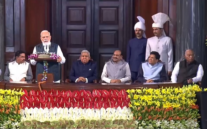 જૂની સંસદને નવું નામ તરીકે 'સંવિધાન સદન' તરીકે ઓળખવામાં આવેઃ વડાપ્રધાન ...